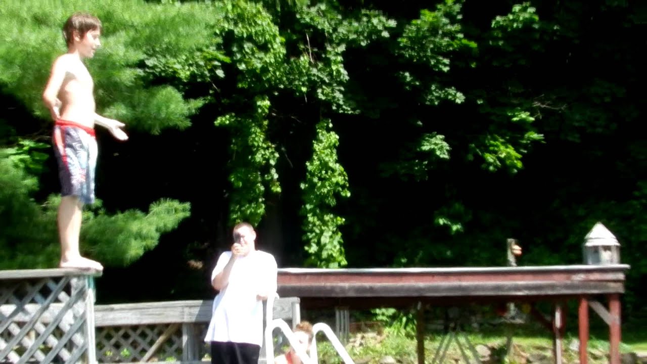 ASSASSIN`S CREED LEAP OF FAITH (REAL) INTO POOL!!! - YouTube