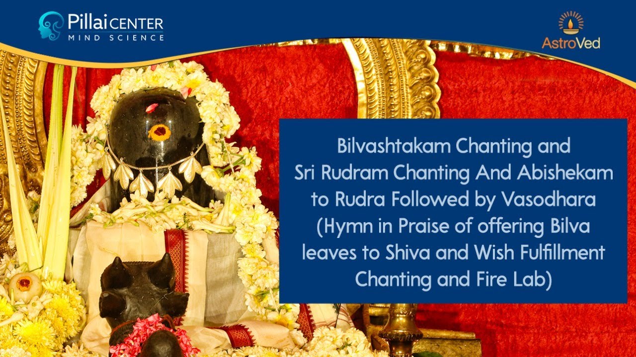 3 Priest Bilvashtakam Chanting and Sri Rudram Chanting & Abishekam to ...