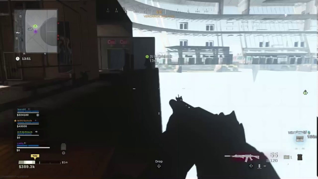 access into warzone stadium - YouTube