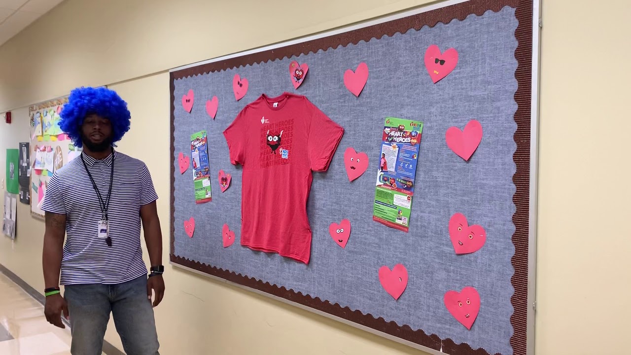 Coach Williams with Kids Heart Challenge - YouTube