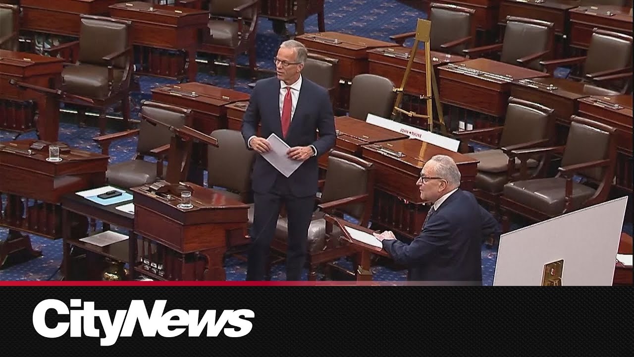 U.S. government shutdown possible as midnight deadline approaches - YouTube