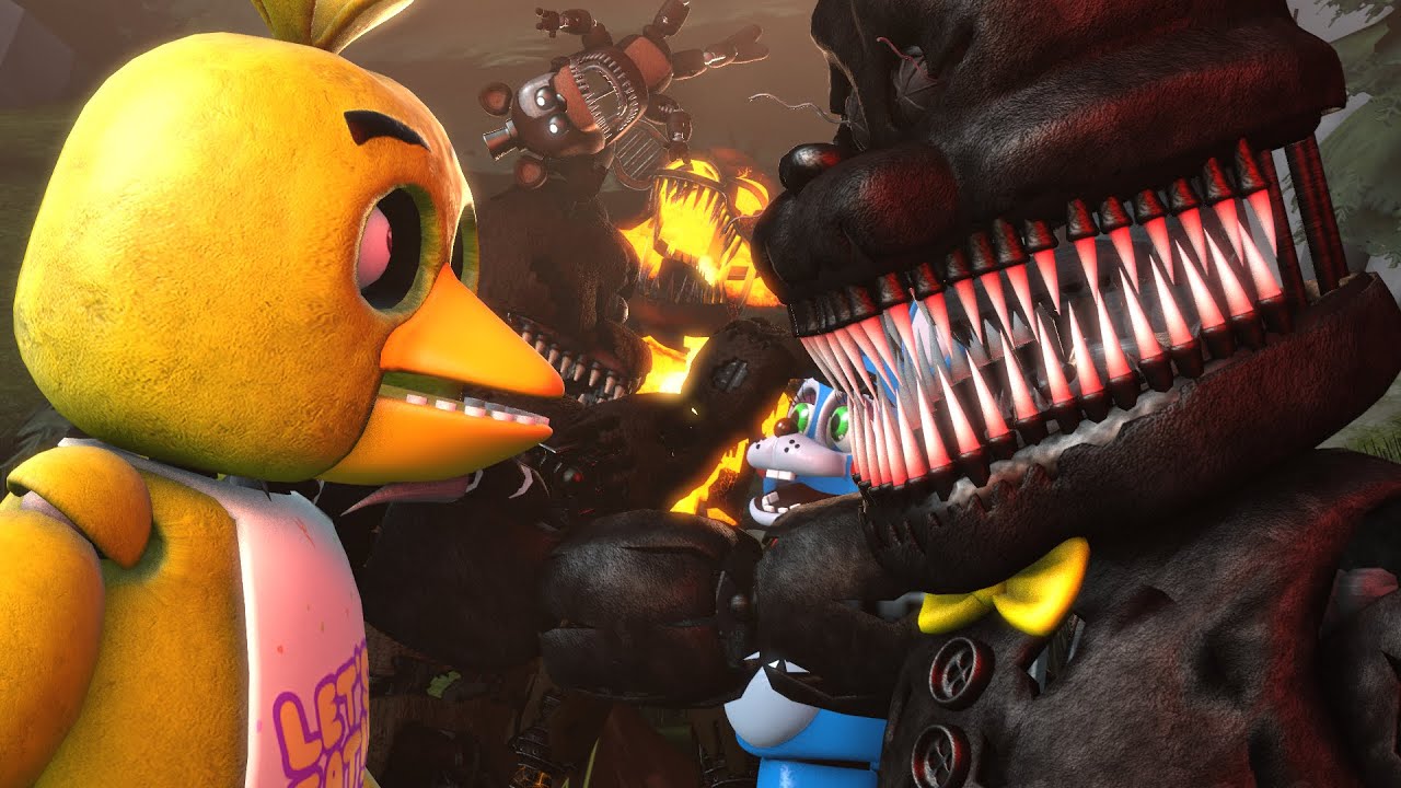 Five Nights at Freddy's Animatronic VS (Battle Royale) - YouTube