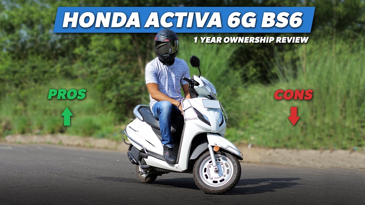 Honda Activa 6G BS6 | 1 year Ownership Review (2021) | Pros & Cons ...
