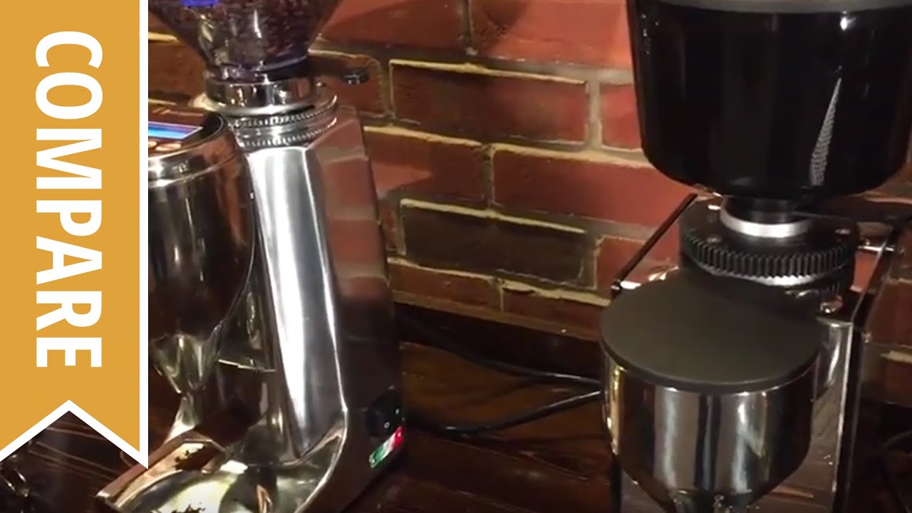 Compare: Coffee Grinders - Profitec Pro T64 and Quamar M80 - YouTube