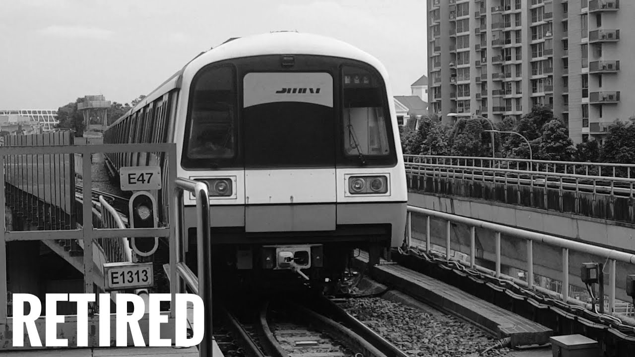 [Newly RETIRED] SMRT TRAINS Ride From City Hall to Marina South Pier ...