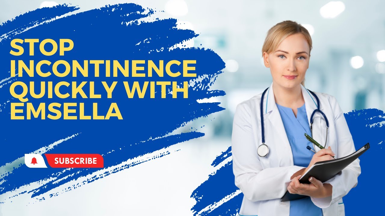 Stop Incontinence Quickly With Emsella - YouTube