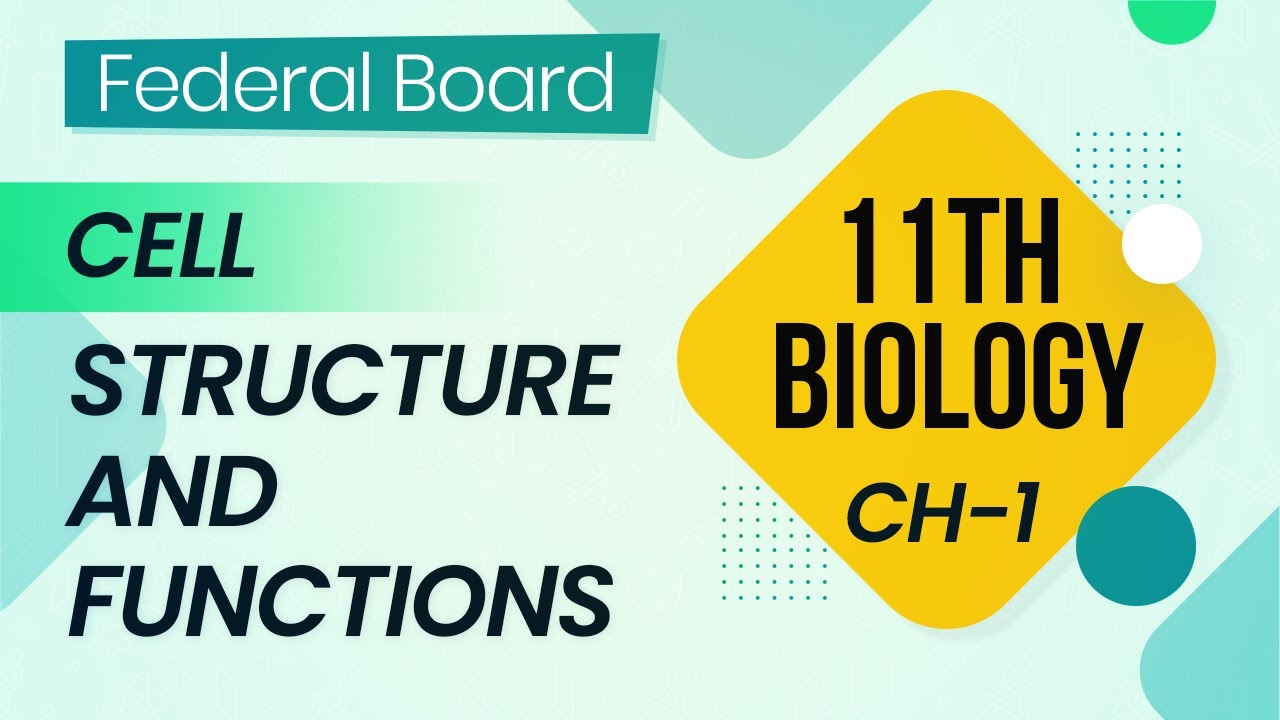 11th Class Biology Federal Board-11th Biology CH 1 Cell Structure ...