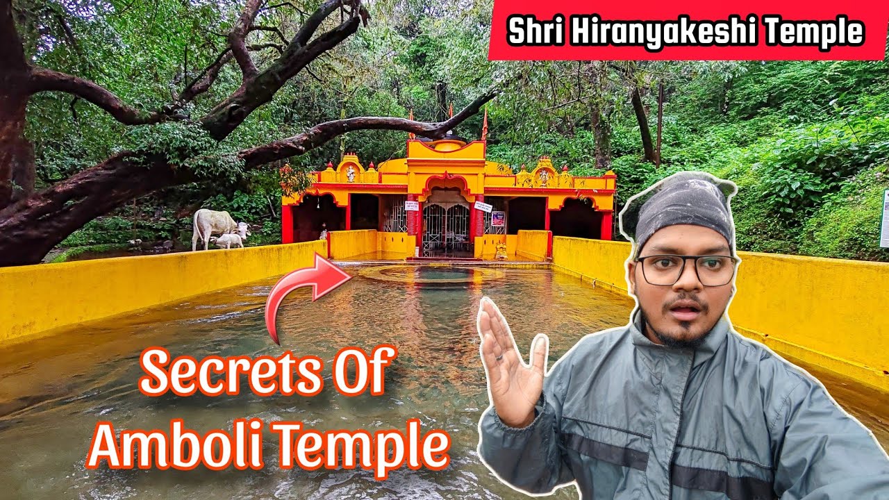 Hidden Temple in jungle 😧| Shri Hiranyakeshi Temple | Amboli ghat ...