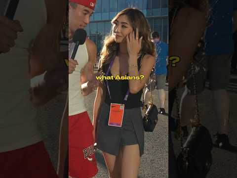 Harsh Rejection at the End 😬 What Asians has the most attractive guys? #supcaitlin #shorts