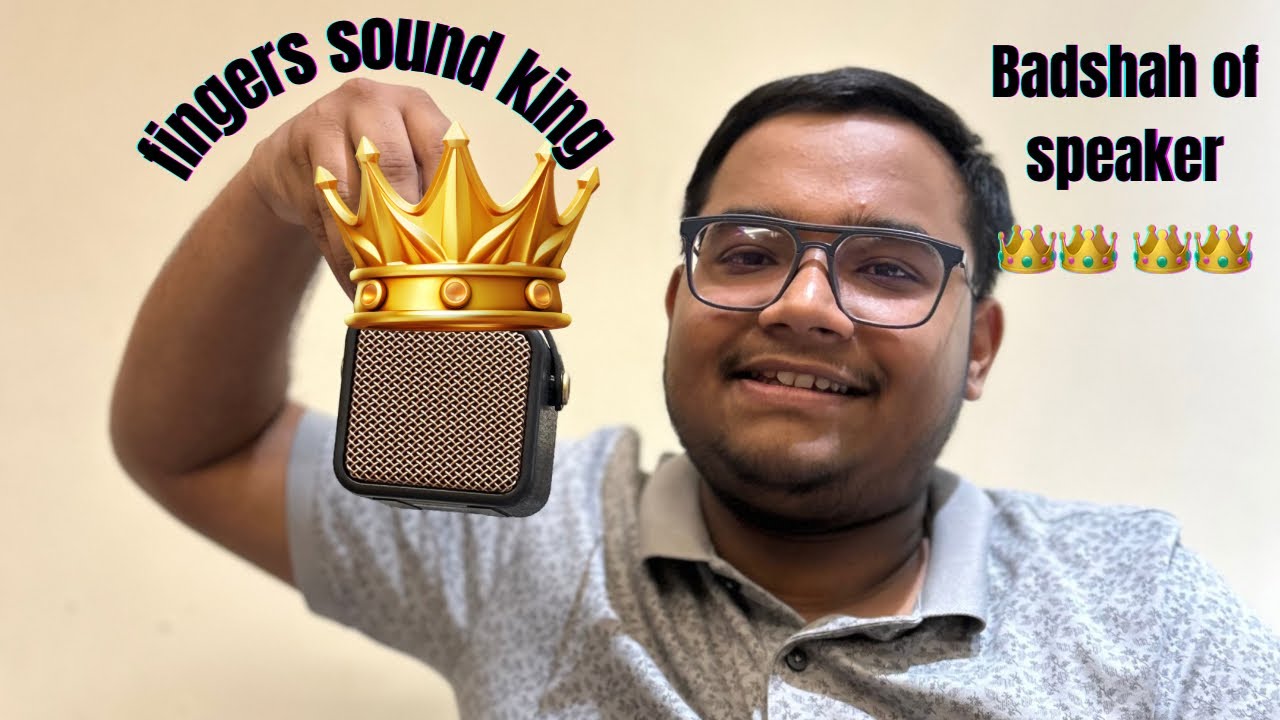 Fingers Sound King/Powerfull Bass/King of portable speaker - YouTube