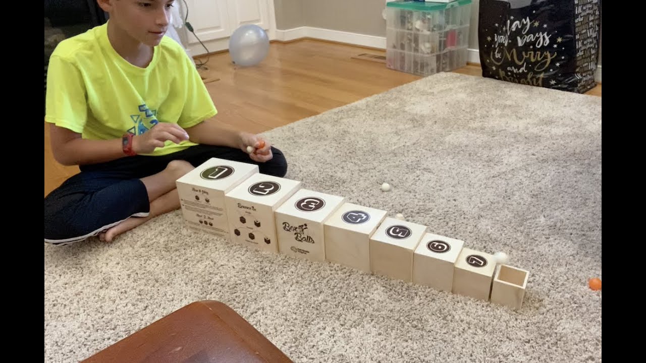 Mercury Kids - Indoor Fun - Box & Ball Game - YouTube