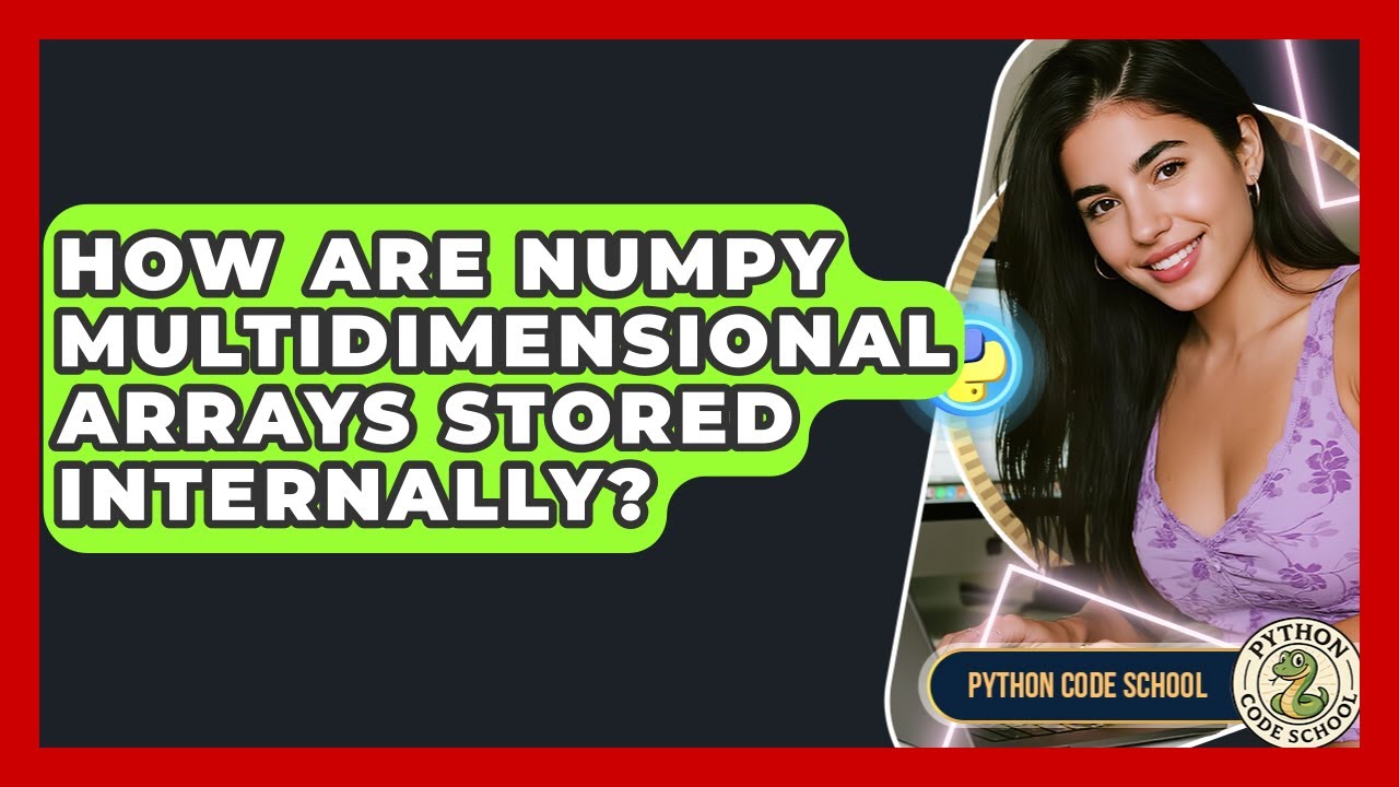 How Are NumPy Multidimensional Arrays Stored Internally? - Python Code School - YouTube