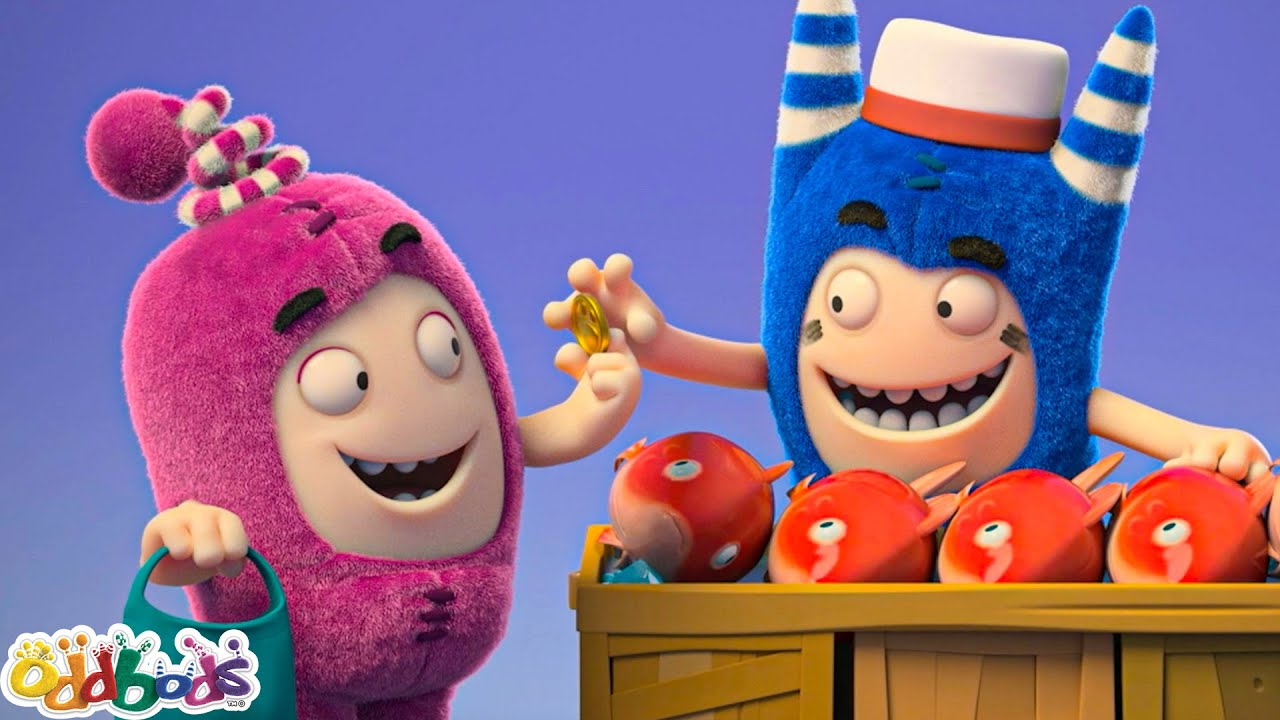 Fish | Oddbods - Food Adventures | Cartoons for Kids - YouTube