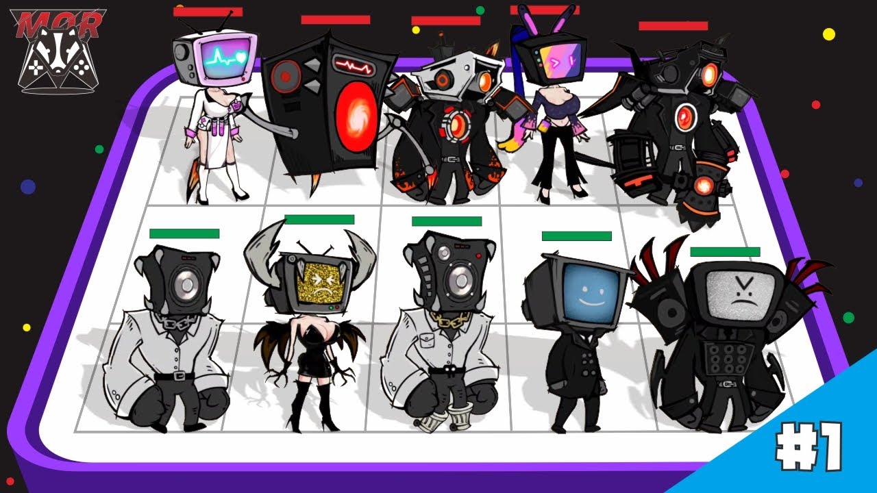 Max Level Camera Clash Gameplay 1 LVL 1 - 15 | Camera Clash: Monster ...