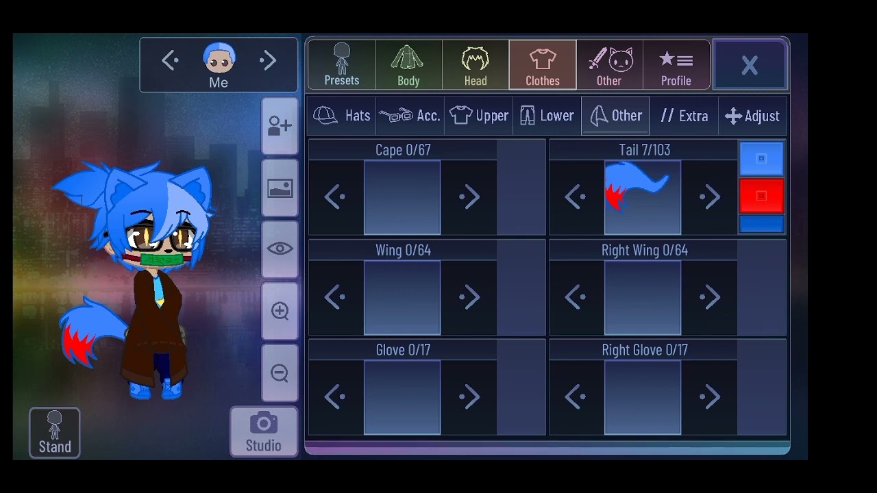 GACHA CLUB Tutorial of my OC - YouTube