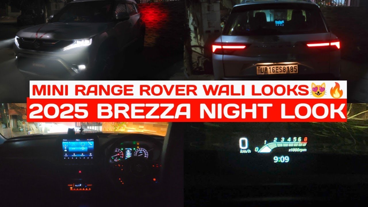 Mini Range Rover Wali Looks😻🔥 - 2025 MARUTI SUZUKI BREZZA ZXI PLUS ...