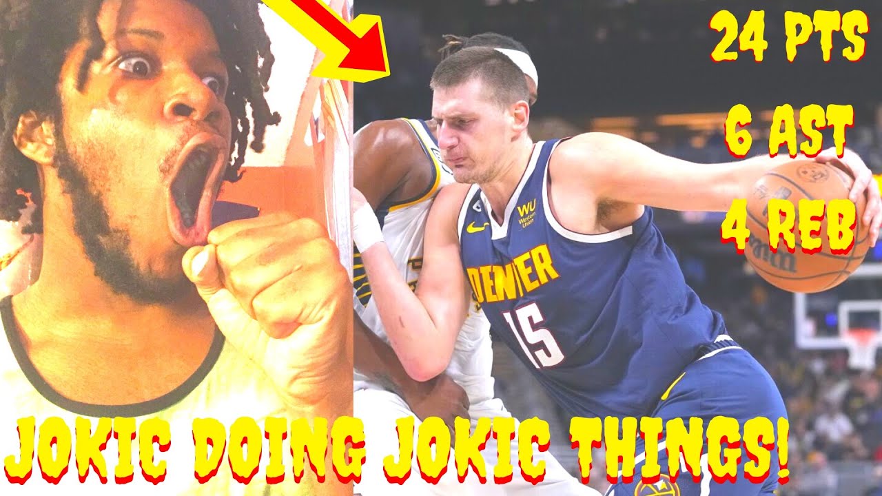 NUGGETS VS PACERS REACTION 2022 DENVER NUGGETS VS INDIANA PACERS ...