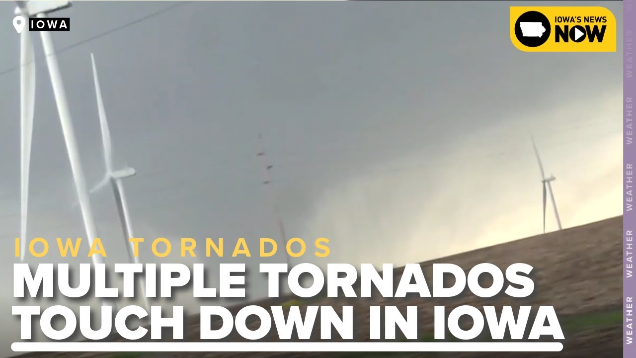 WATCH: Severe weather coverage, tornado threats in Iowa Tuesday - YouTube