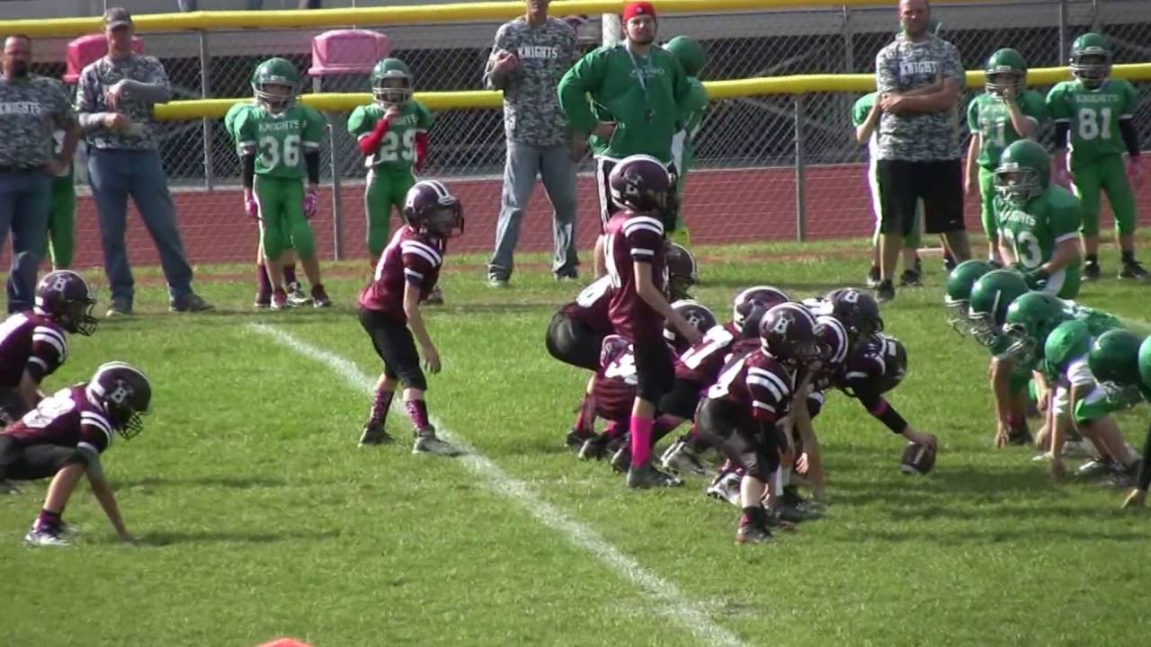 Bangor Slaters Maroon Football vs Pen Argyl October 16 2016 - YouTube