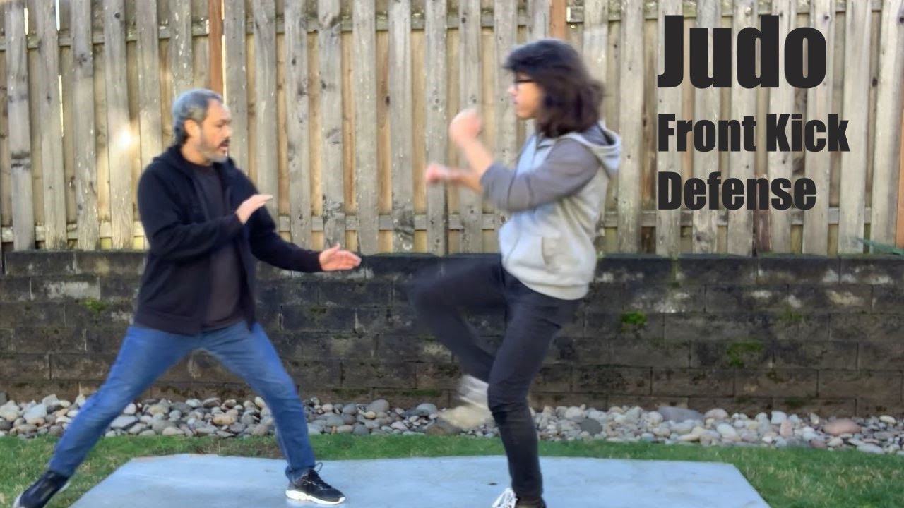 Judo Front Kick Defense - YouTube