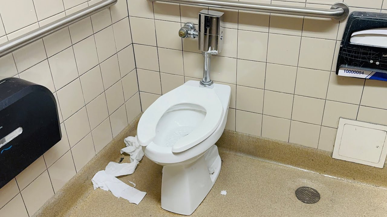 Toto CT705 Toilet Flush | Restroom Tour | Sprouts Farmers Market ...