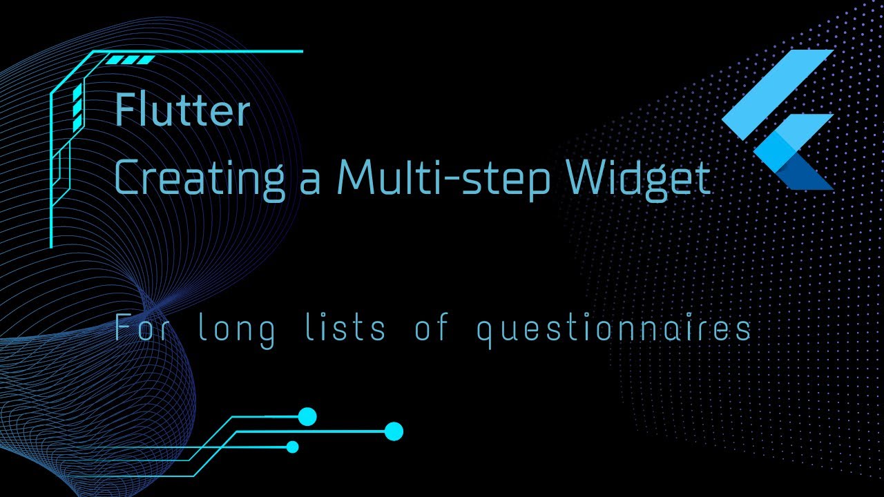Creating a Multi-step Widget in Flutter - YouTube Creating a Multi-step Widget in Flutter - YouTube