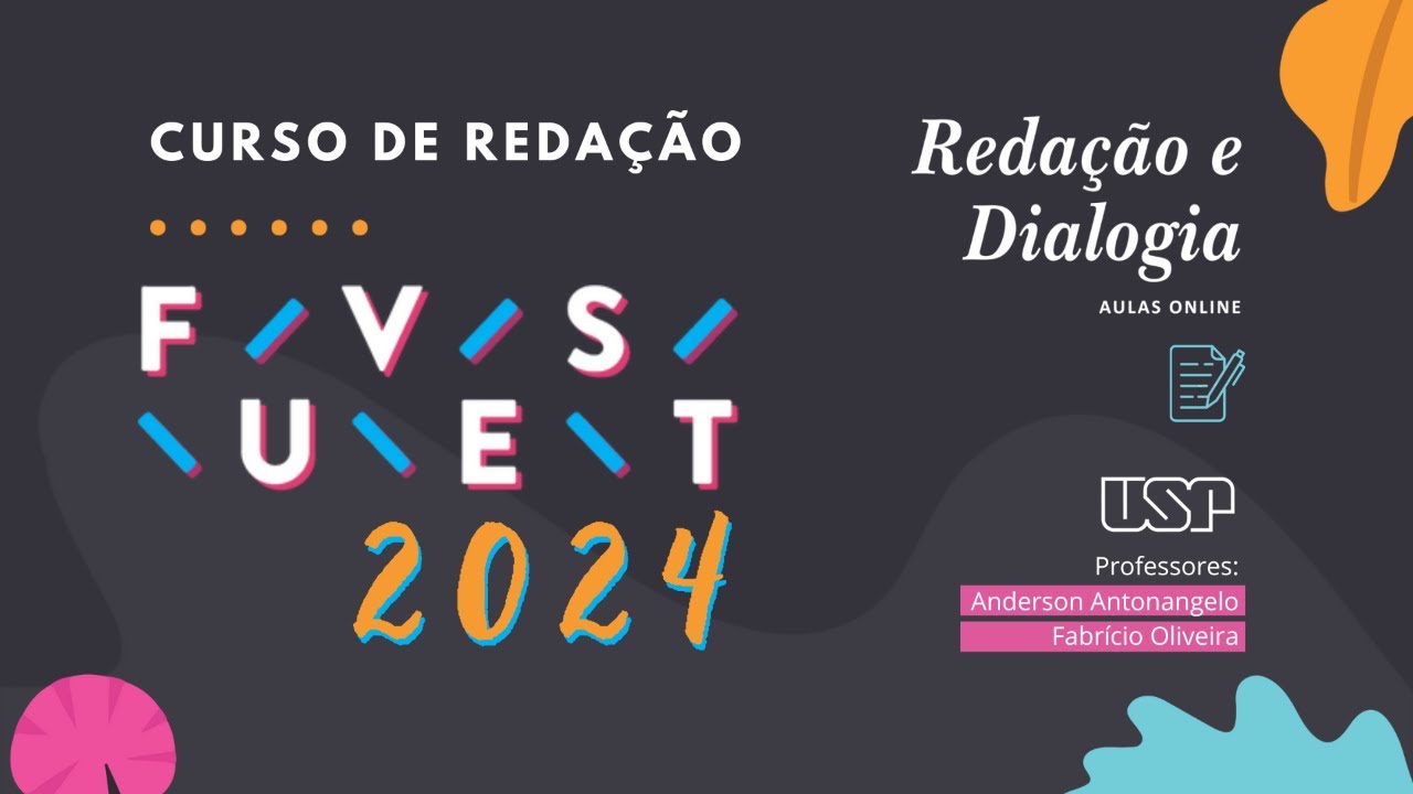 #2 AULA - A ESTRUTURA DA REDAÇÃO - FUVEST 2024 - YouTube