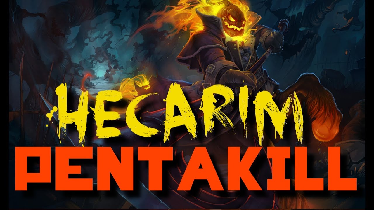 HEADLESS HECARIM PENTAKILL - LEAGUE OF LEGENDS - YouTube