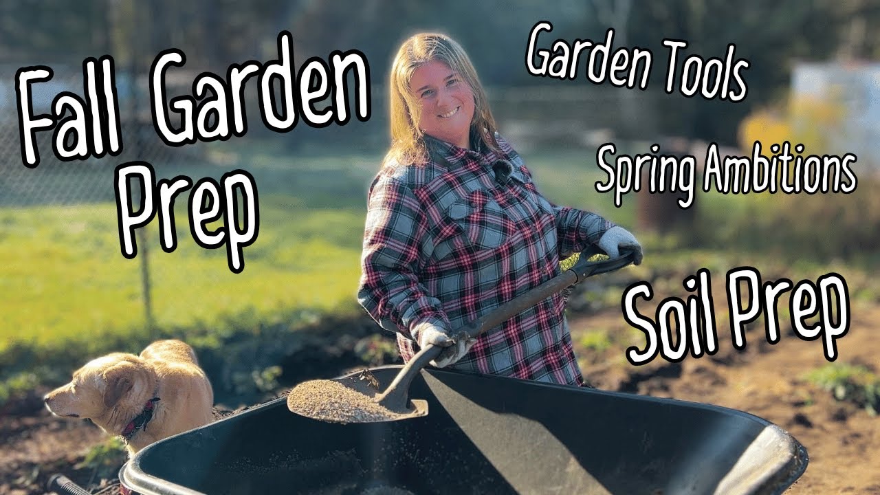 Preparing For A Beautiful Spring Garden, This Fall! - YouTube