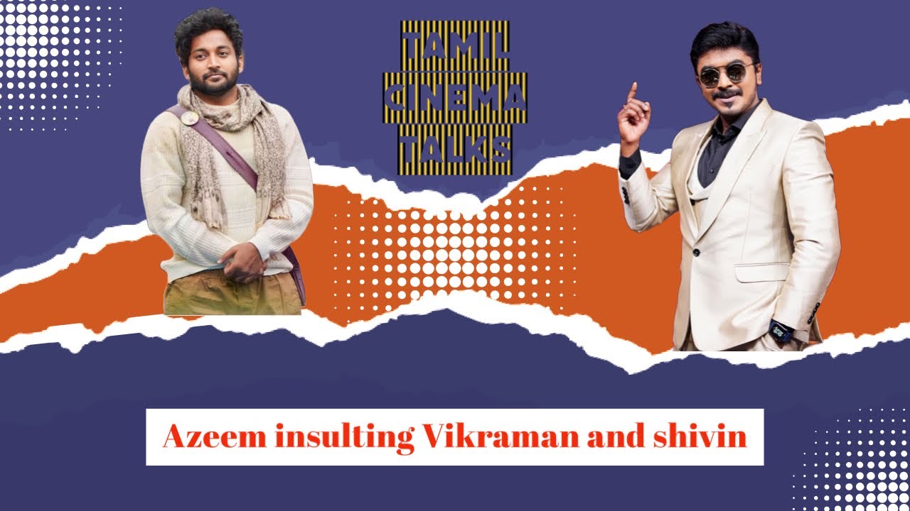 Vikraman fans reply to Azeem comments - YouTube