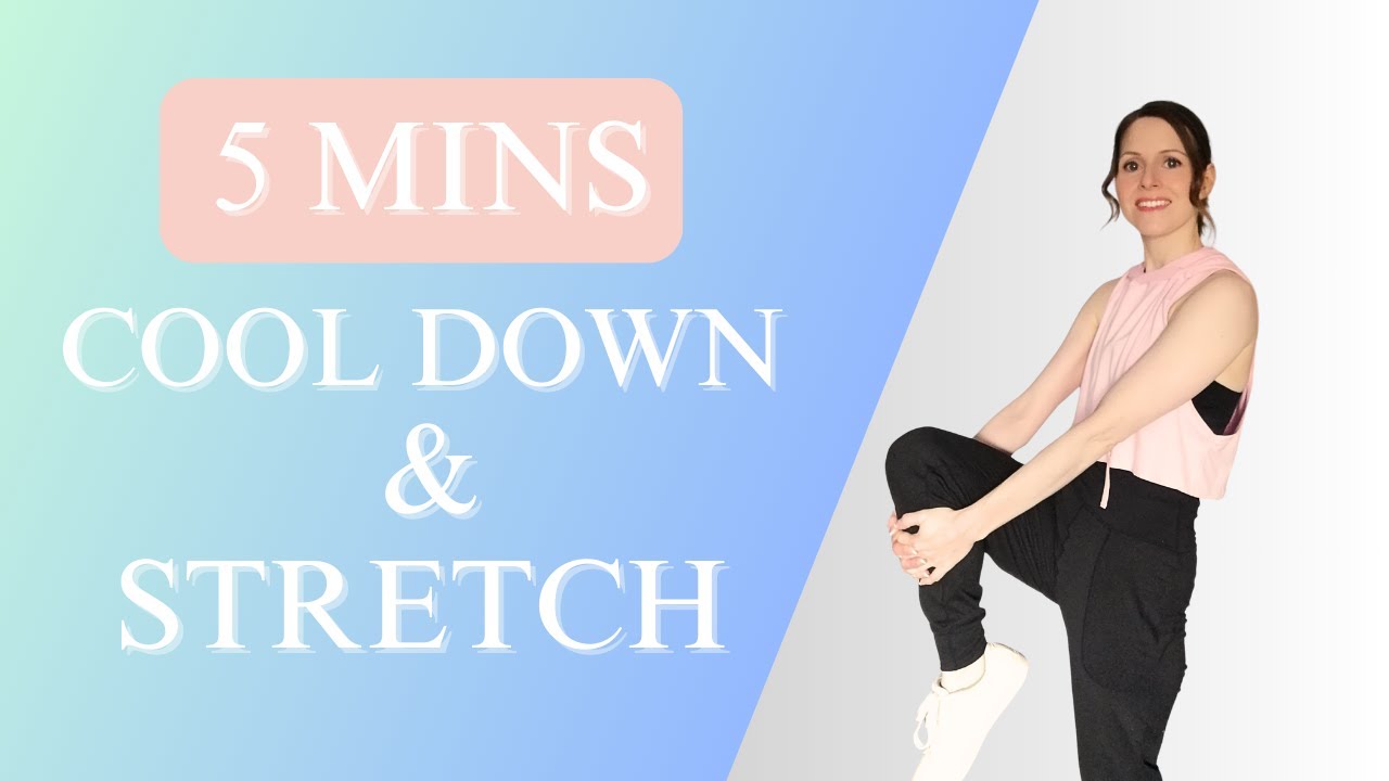 5 MINS COOL DOWN STRETCH ROUTINE FOR AFTER EXERCISE - YouTube