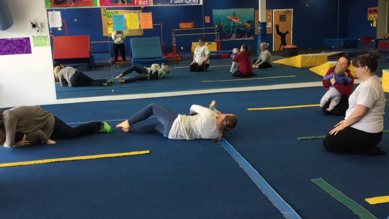 How to teach a Log roll to a toddler - YouTube