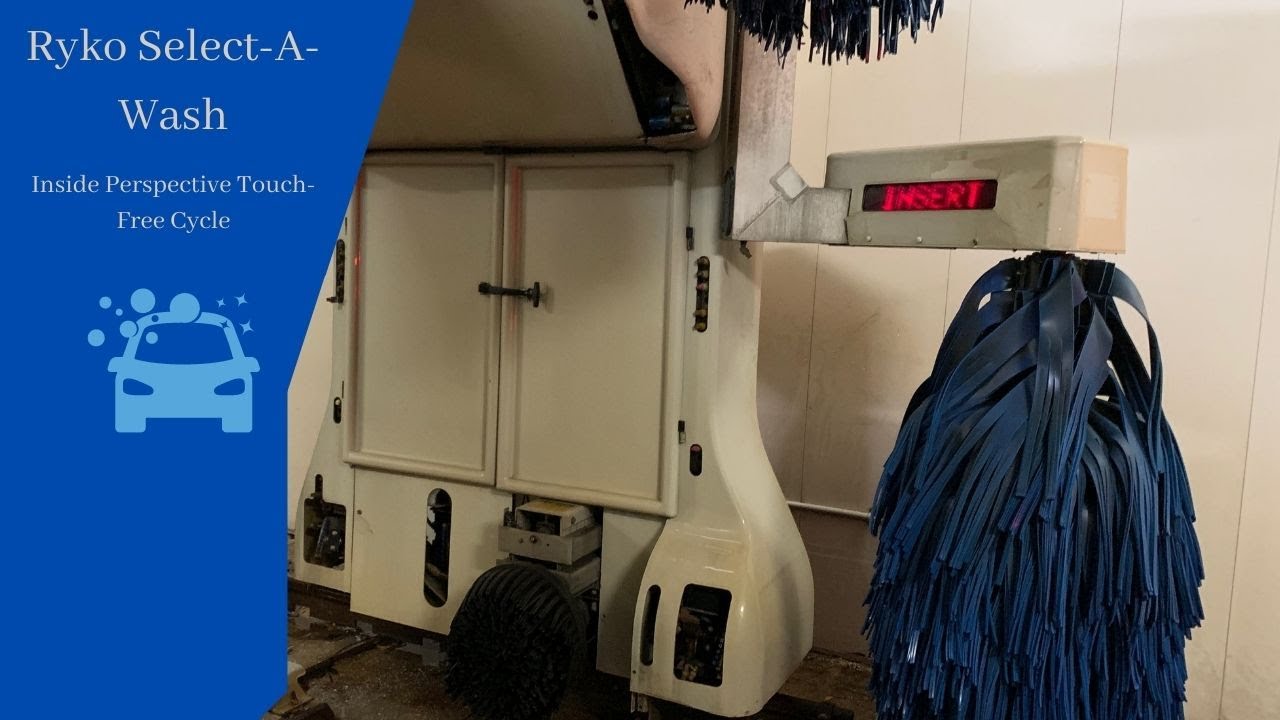 Ryko Select-A-Wash Touch Free Car Wash - Inside View - YouTube