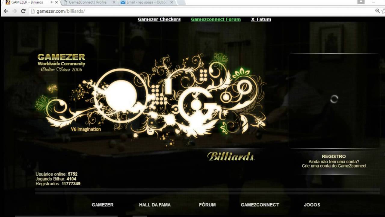 REGISTRAR CONTA DO GAMEZER 2016 - YouTube