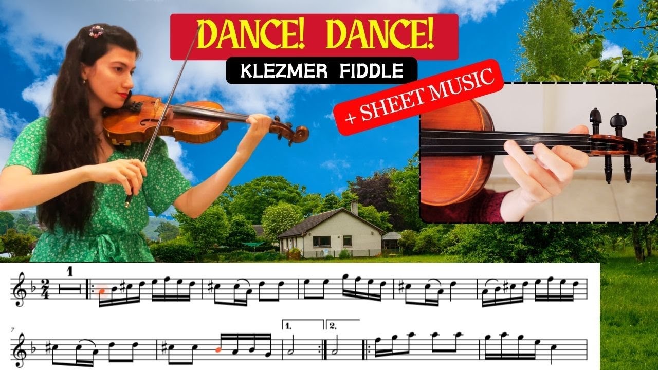 "Dance! Dance!" (Tanz, Tanz Yidelekh!) Traditional Klezmer - Violin ...
