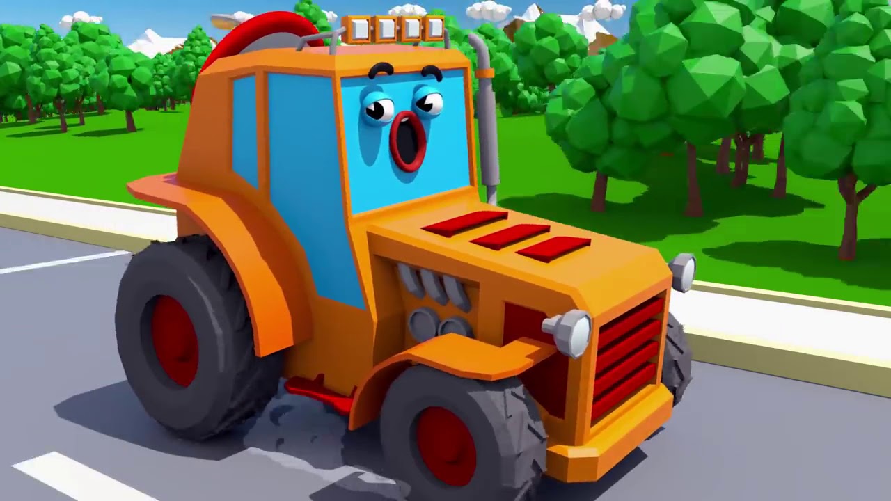 City Car full movie 1 HOUR - 2019 Animation for kids - YouTube
