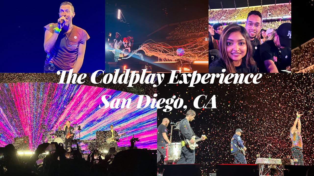 The Coldplay Experience in San Diego, California 2023 - YouTube