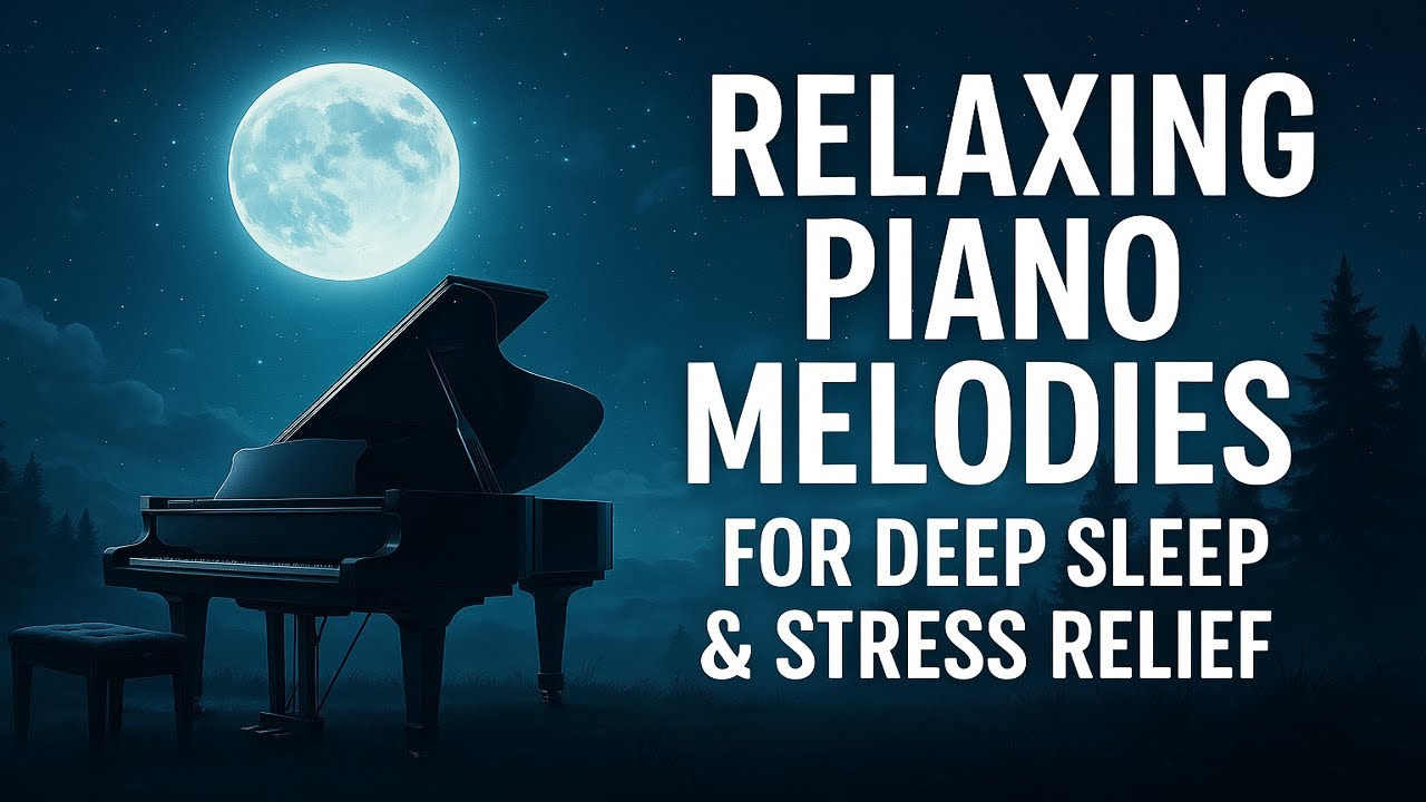 Relaxing Piano Music for Deep Sleep, Stress Relief & Healing | Calming ...