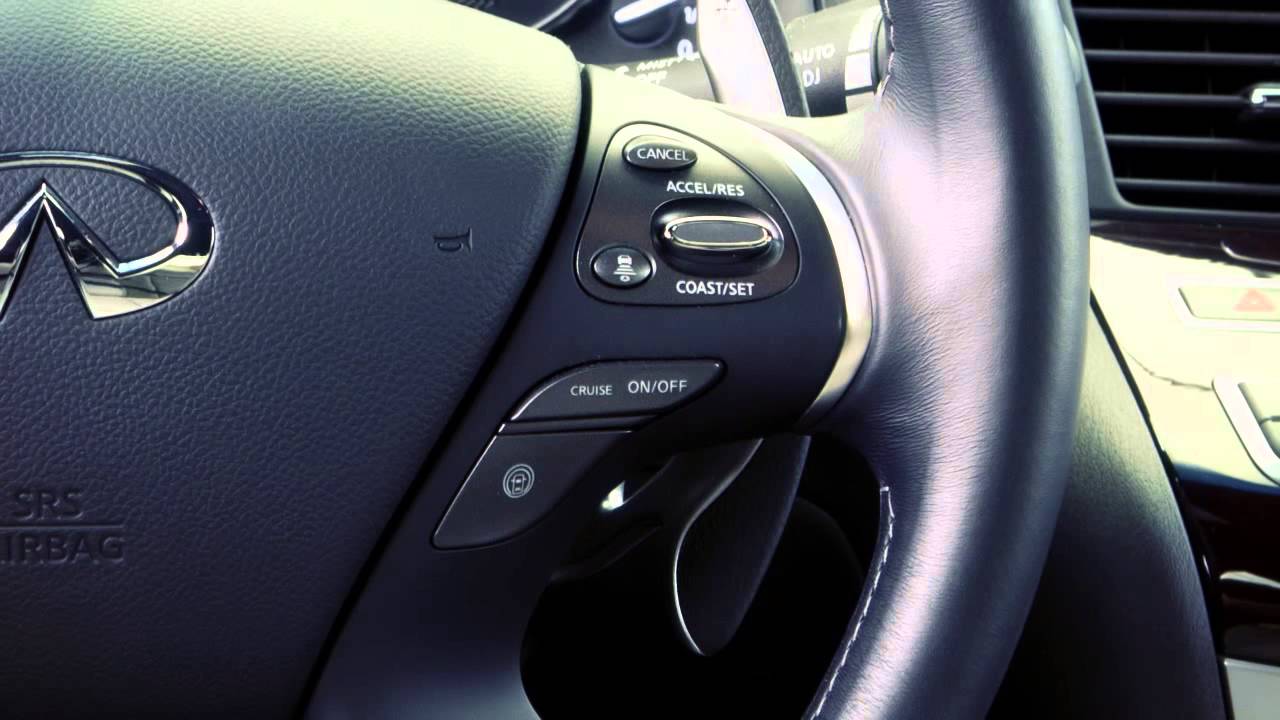 2013 Infiniti M - Intelligent Cruise Control (Full Speed Range)(if so ...