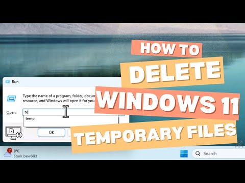 How to Delete Temp Files in Windows 11 | Speed Up Your PC with %temp%, temp, and prefetch