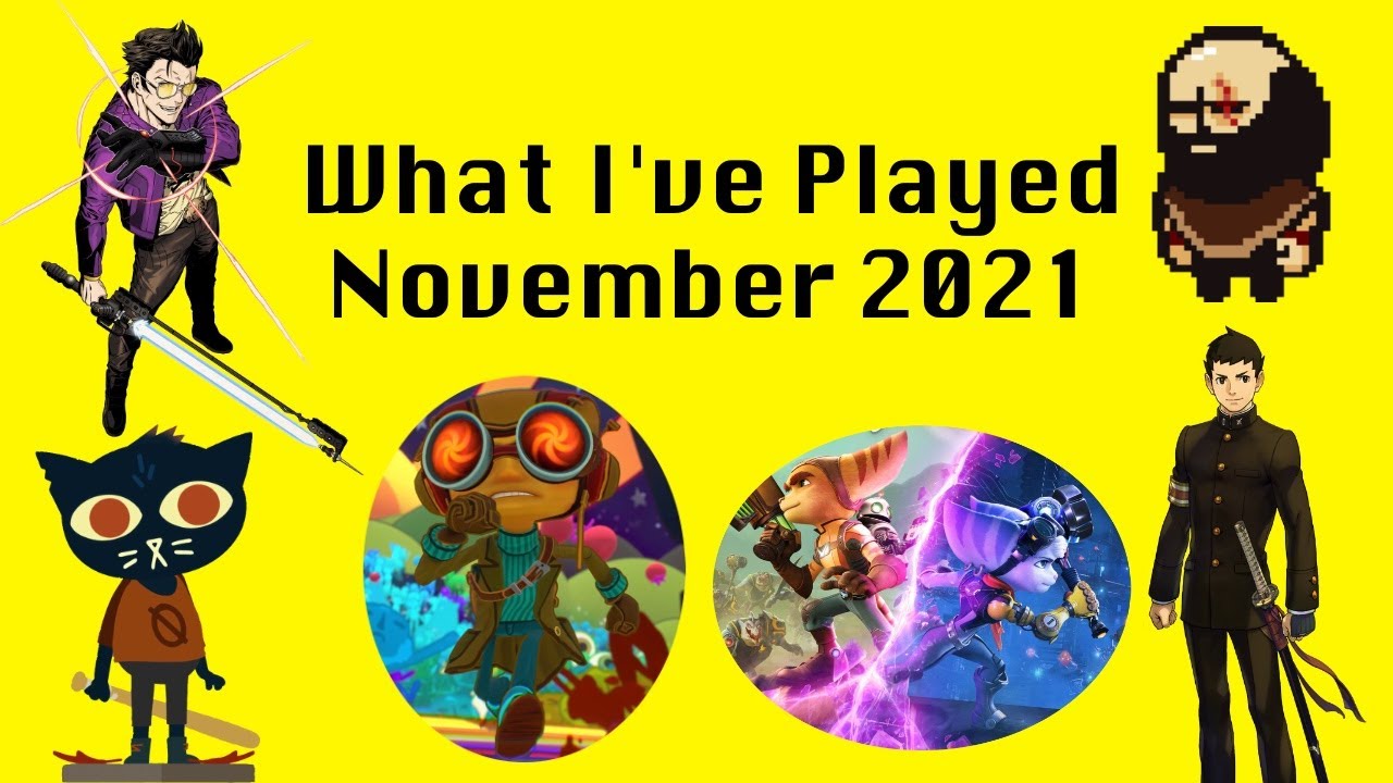 What I'm Playing November 2021 - YouTube