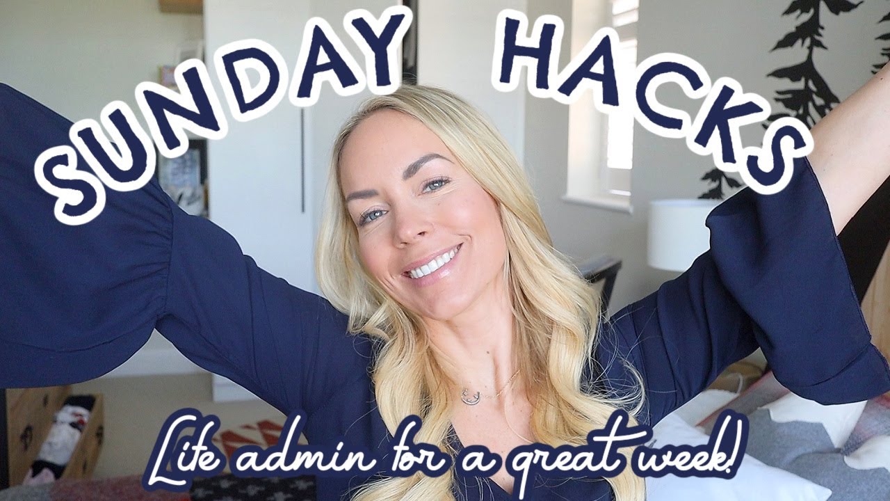 SUNDAY ROUTINE TO HAVE THE BEST WEEK + ORGANISE MY LIFE (only takes 1 ...