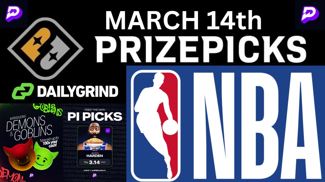 Prize Picks NBA Props March 14th - YouTube