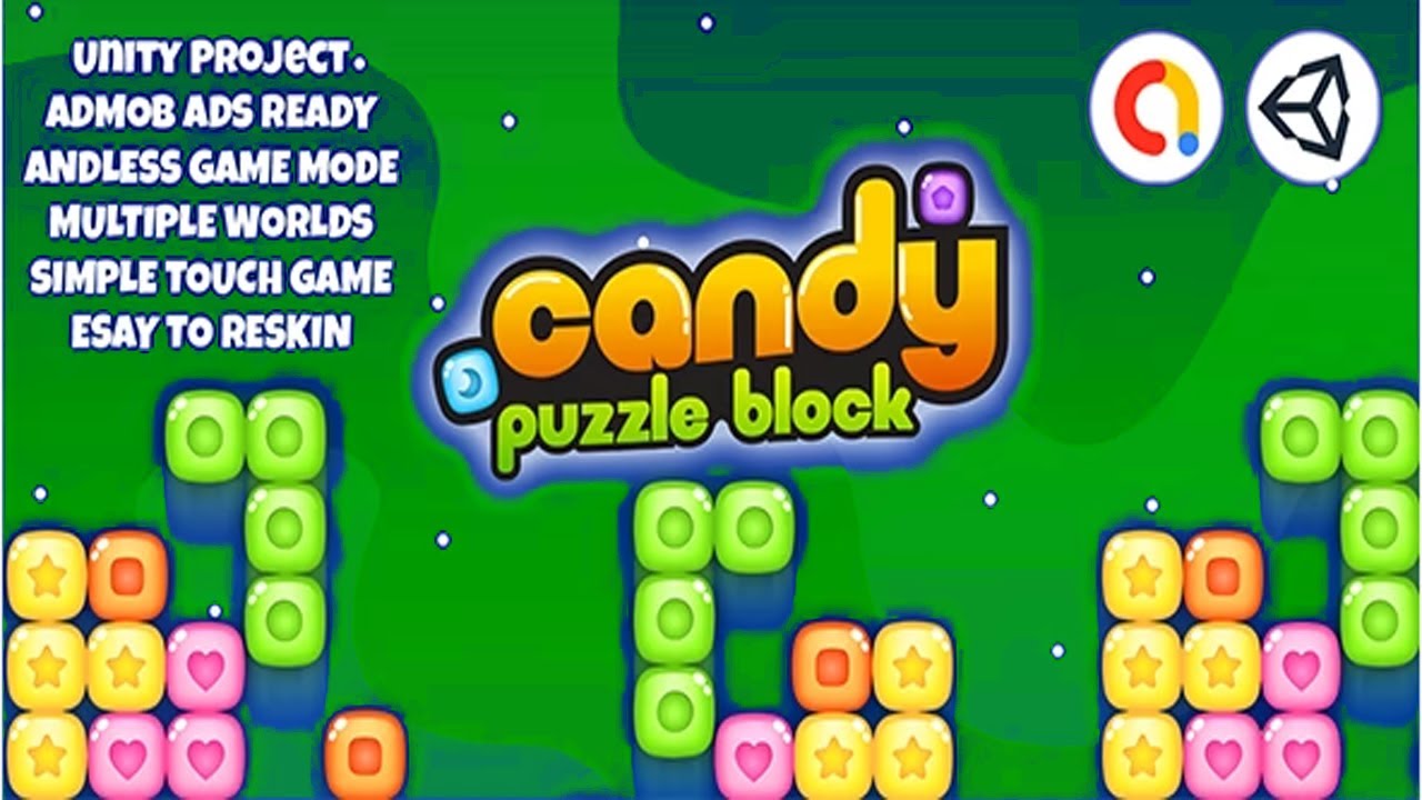 Candy Block Puzzle Template Game Unity By Techmasterrubel YouTube Candy Block Puzzle Template Game Unity By Techmasterrubel YouTube