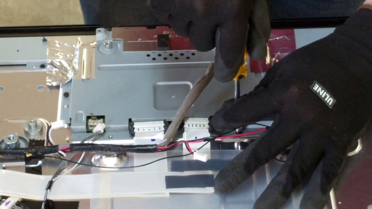 How to install and/or remove 6871L-4014B Sony TV Module, T-Con board ...