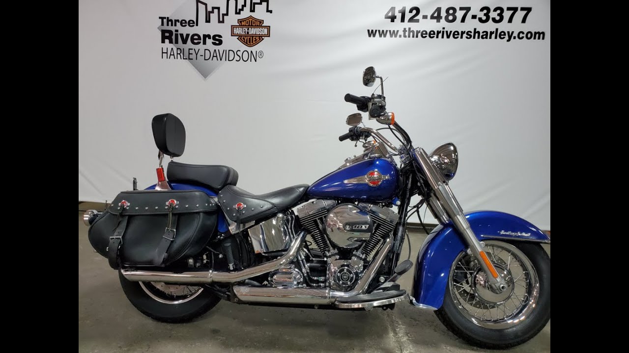 2017 Harley-Davidson Heritage Softail Classic Superior Blue with VH ...
