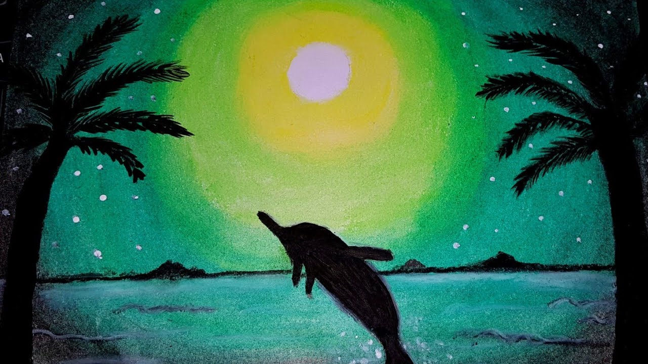 DOLPHIN SCENERY || NIGHT VIEW || GREENERY || THE COLOURFUL WORLD ...