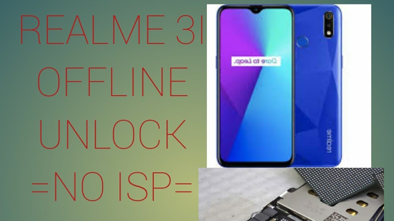 realme 3i(RMX1827) offline unlock ufi box done sajid smgroup full video ...