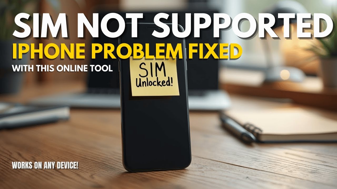 SIM Not Supported iPhone Fix – Simple Steps to Unlock Carrier Lock ...