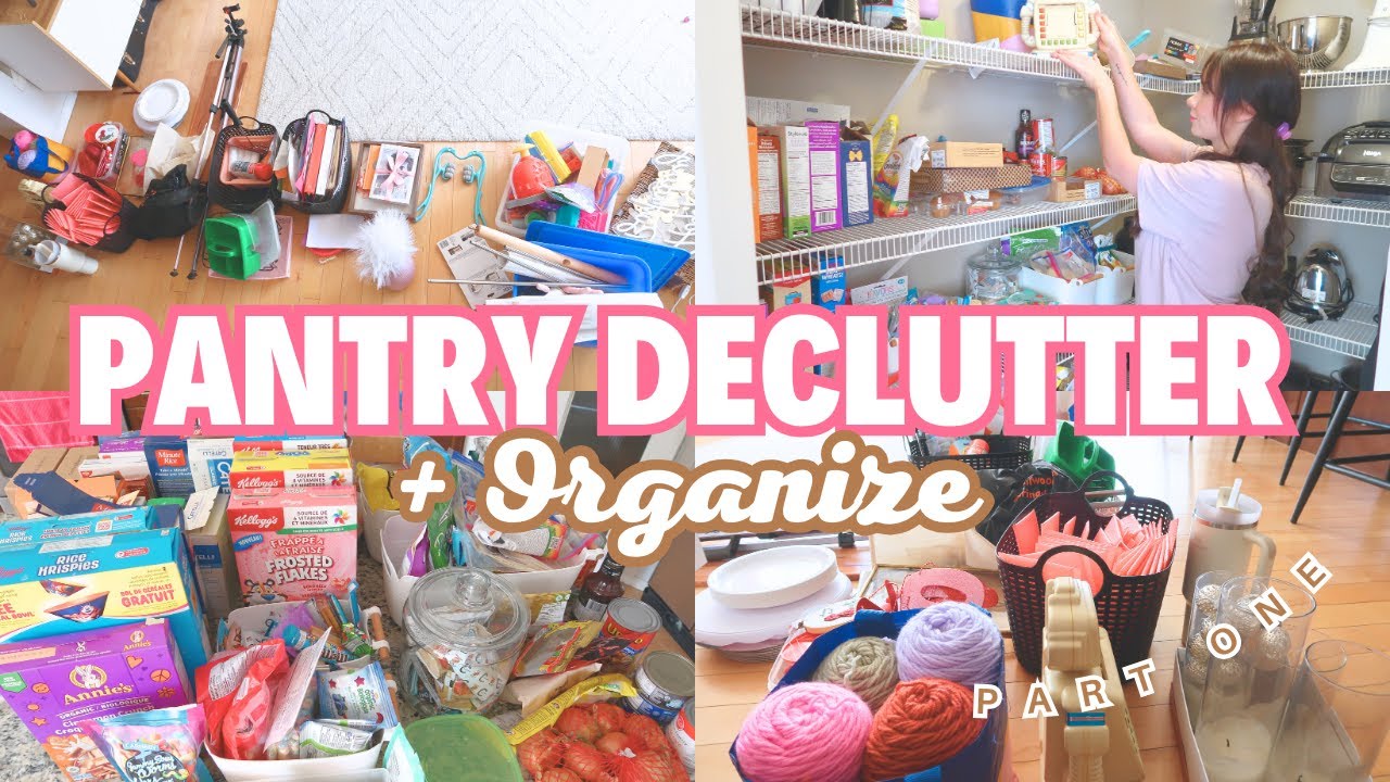 📦 PANTRY DECLUTTER | CLEAN WITH ME | DECLUTTER AND ORGANIZE 2024 - YouTube